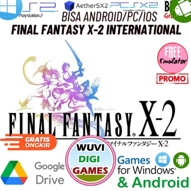 Selling PS 2 Final Fantasy X-2 International Games | Can be used on PC ...