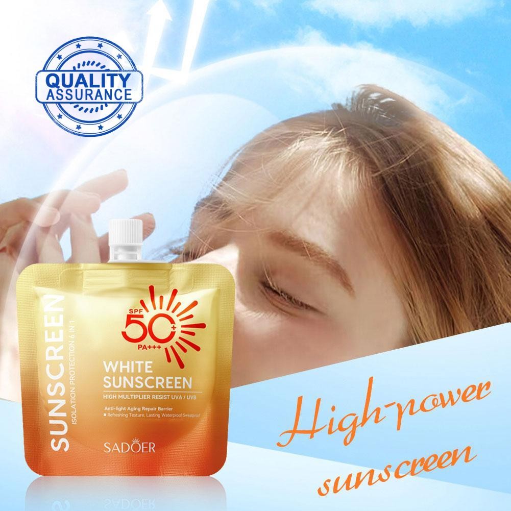 High Power Sunscreen Spf50 Pa+++ Uv Isolating Non Greasy Sunscreen 30g ...