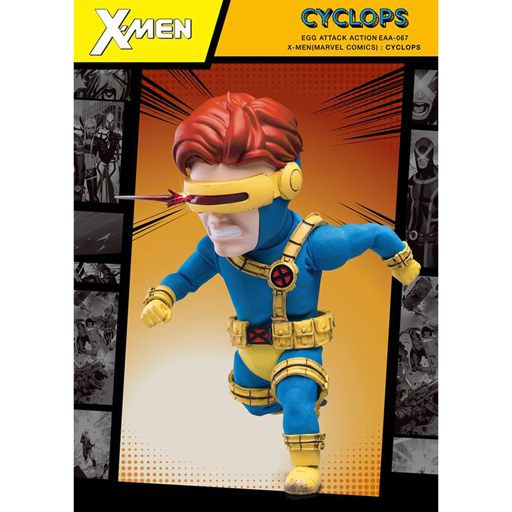 Beast Kingdom EAA-067 Marvel X-Men: Cyclops Egg Attack Action Figure | Shopee Malaysia