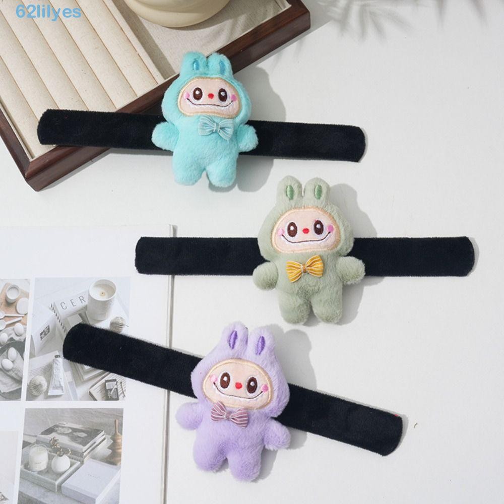 LILYES 3pcs Plush Hand Ring Toy, Labubu Plush Doll Hand Ring Labubu ...