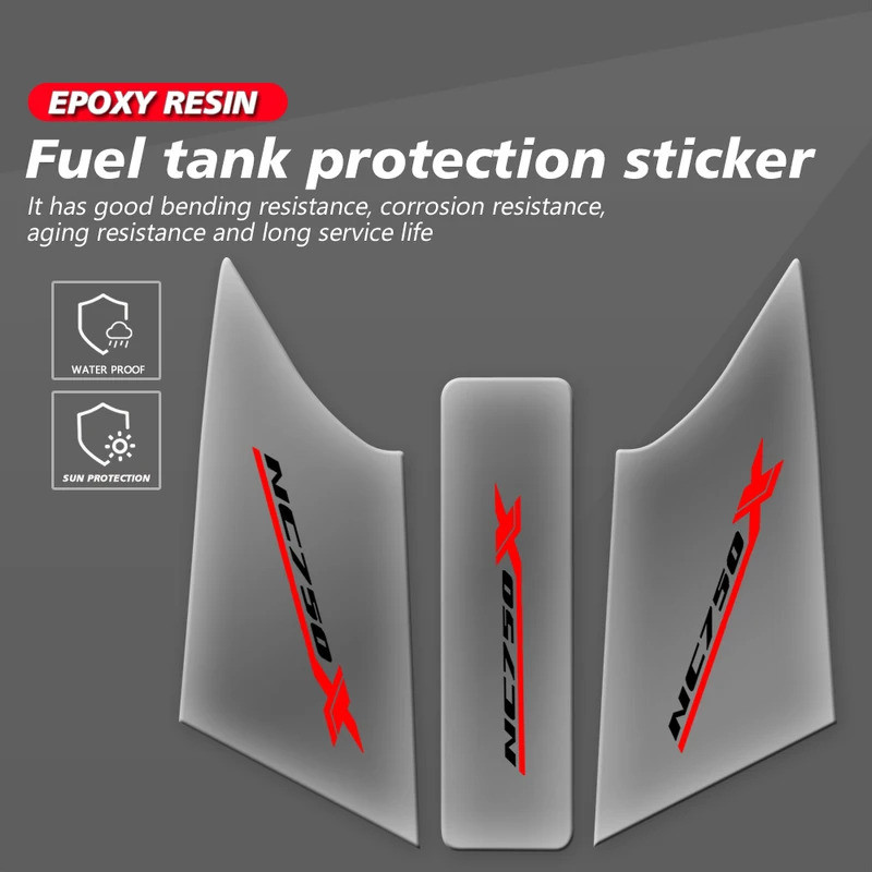 NC750X 2024 Motorcycle Tank Pad Sticker Carbon fiber texture Fit FOR ...