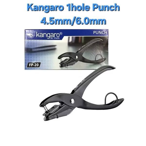 KANGARO ONE HOLE PUNCH SHP-20 4.5mm / FP-20 6.0mm Single Hole Ticket ...