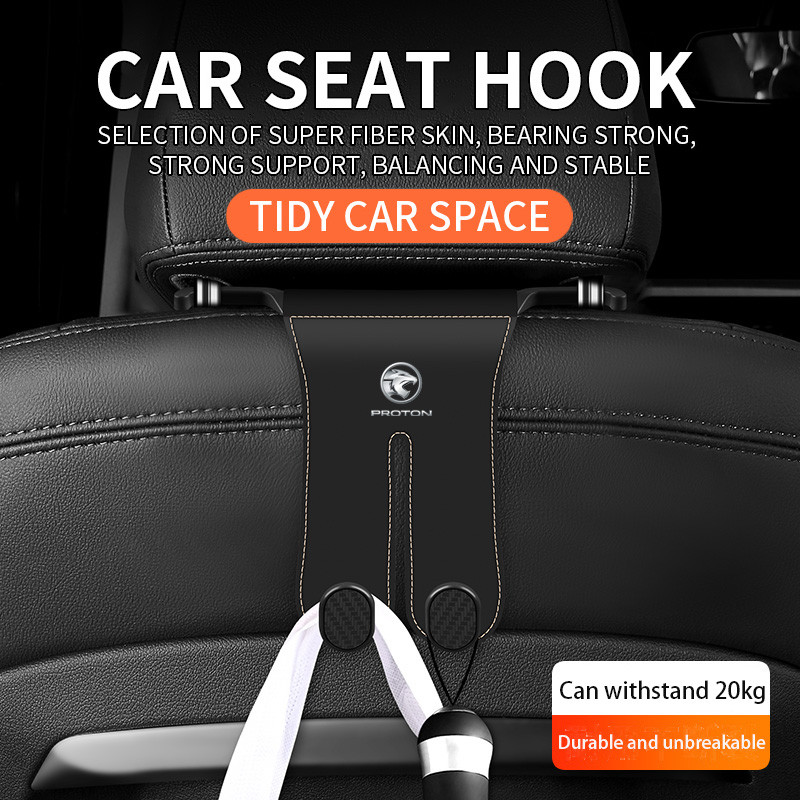 PROTON car seat back double hooks for Saga X50 S70 X70 Persona Saga ...