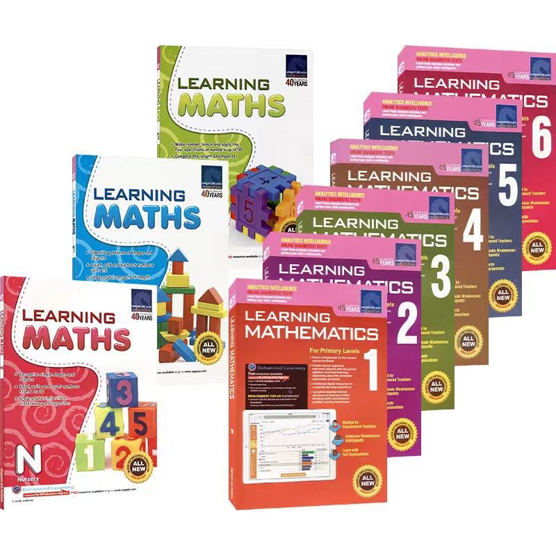 Singapore Mathematics Textbook SAP Learning Mathematics 1 _ 6 Grade ...