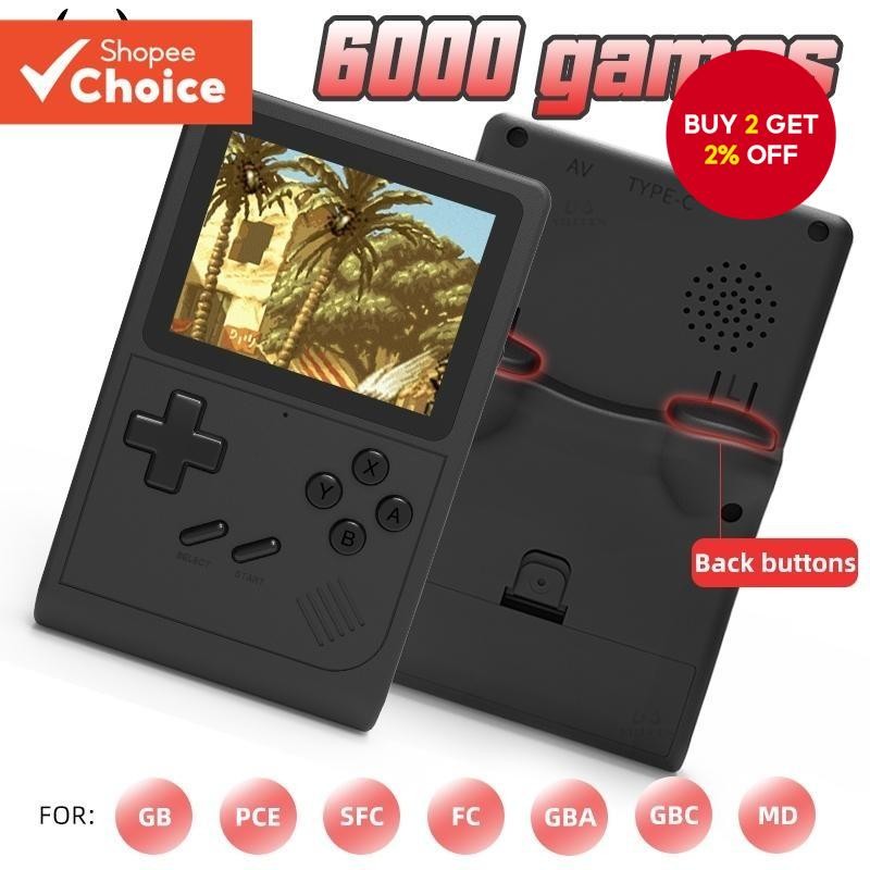 VILCORN GB300 Portable Handheld Game Console Player 3.0 Inch Pocket ...