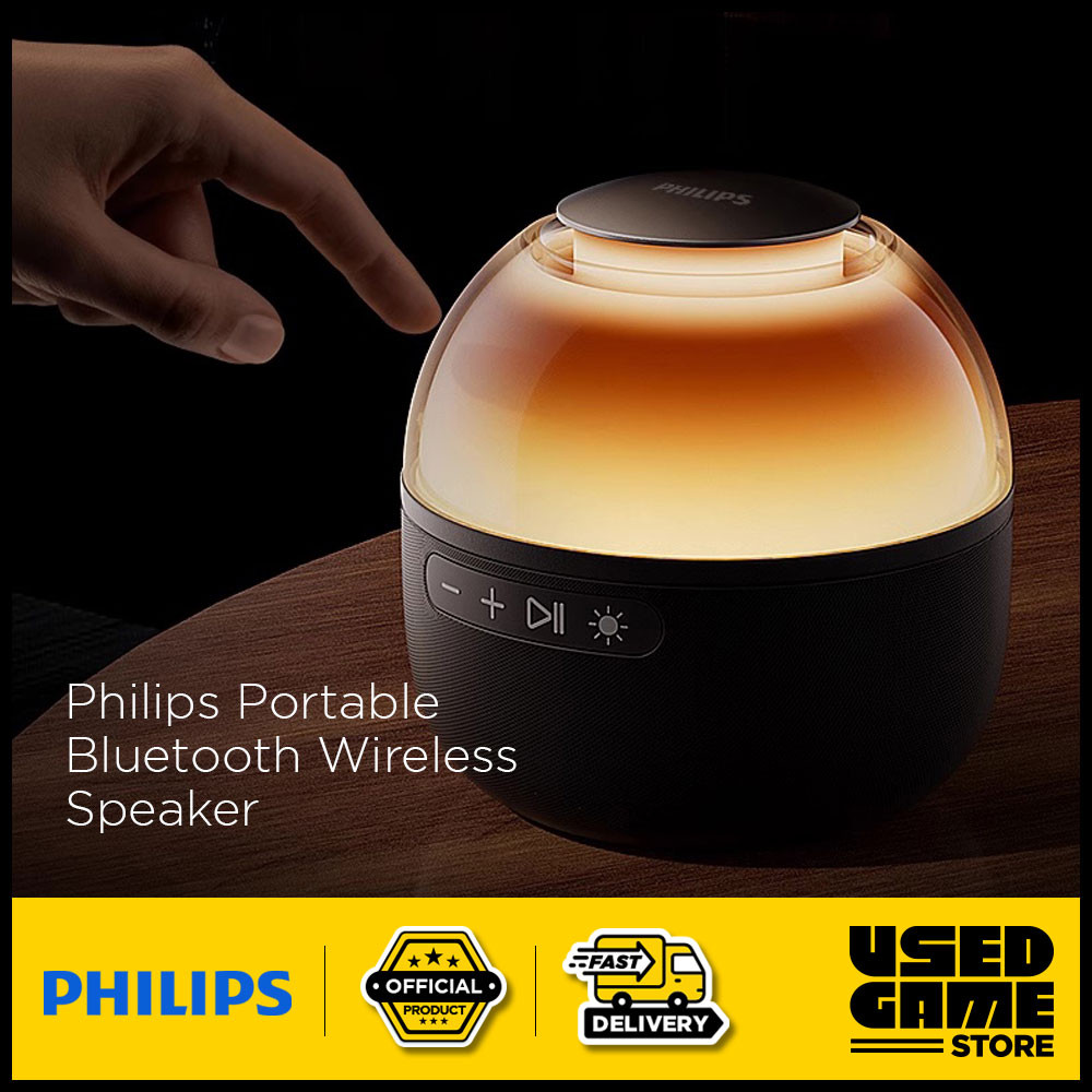 Philips TAS2009 Bluetooth Wilreless Speaker Colorful Ambient Light ...