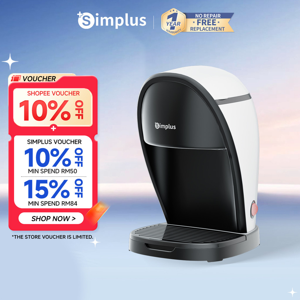 Simplus Mini Compact Multifunctional Drip Coffee Maker (250ml) KFJH018 ...
