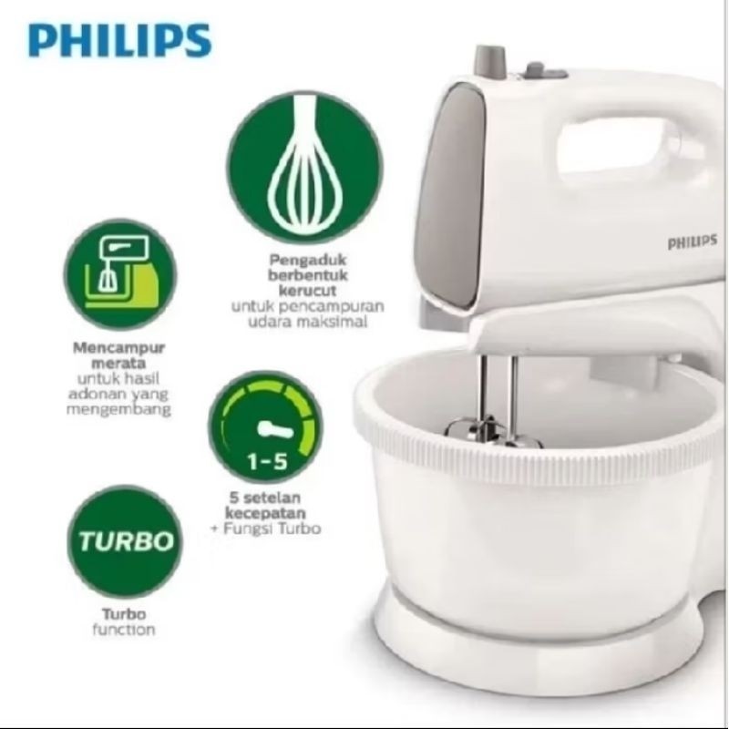 Philips hr 1538/ Mixer - stand mixer with bowl - mixing mixer - cake ...