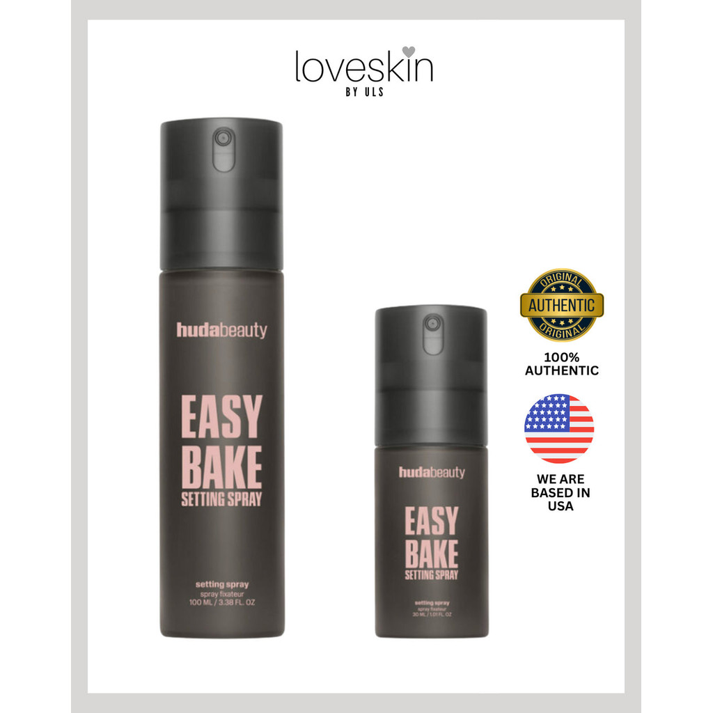 Huda Beauty Easy Bake Setting Spray with 16-Hour Wear | Shopee Malaysia