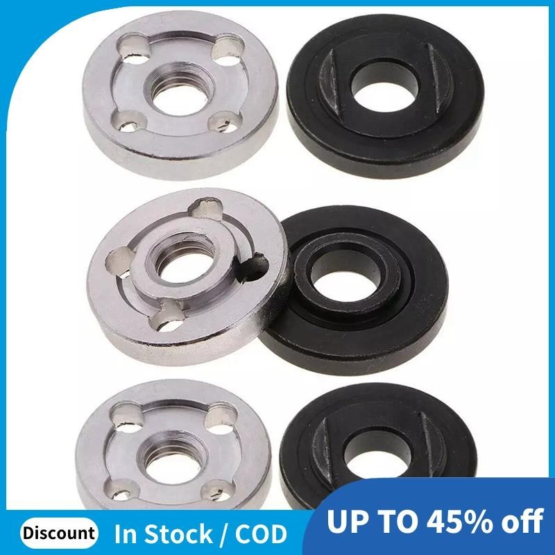 6Pcs Lock Nuts Flange for Makita 9523 Nut Inner Outer Kit Angle Grinder ...