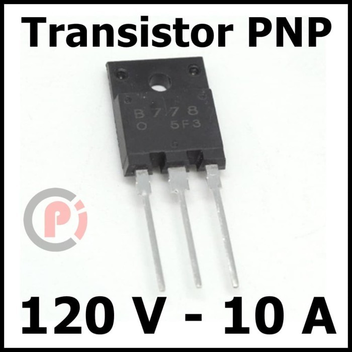 Transistor B778 778 PNP Final Amplifier 120 Volt 10 Amper | Shopee Malaysia
