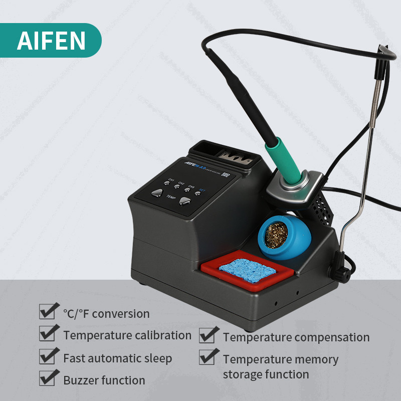 AIFEN A9 Soldering station Compatible Soldering iron Tips C210 C245 ...