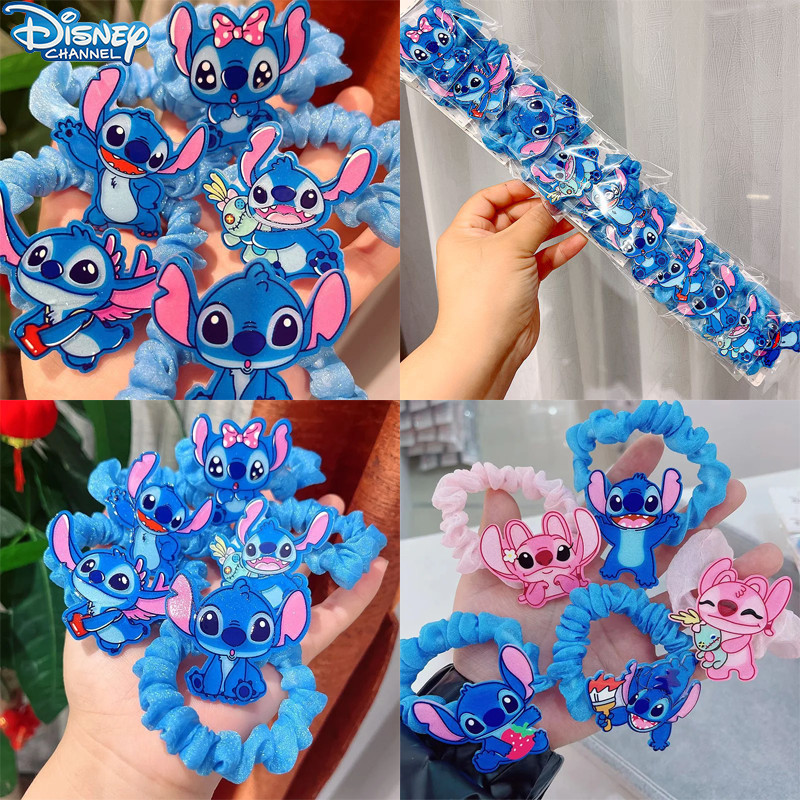 Cartoon Acrylic Lilo and Stitch Hair Rope for Women Kawaii Stitch ...