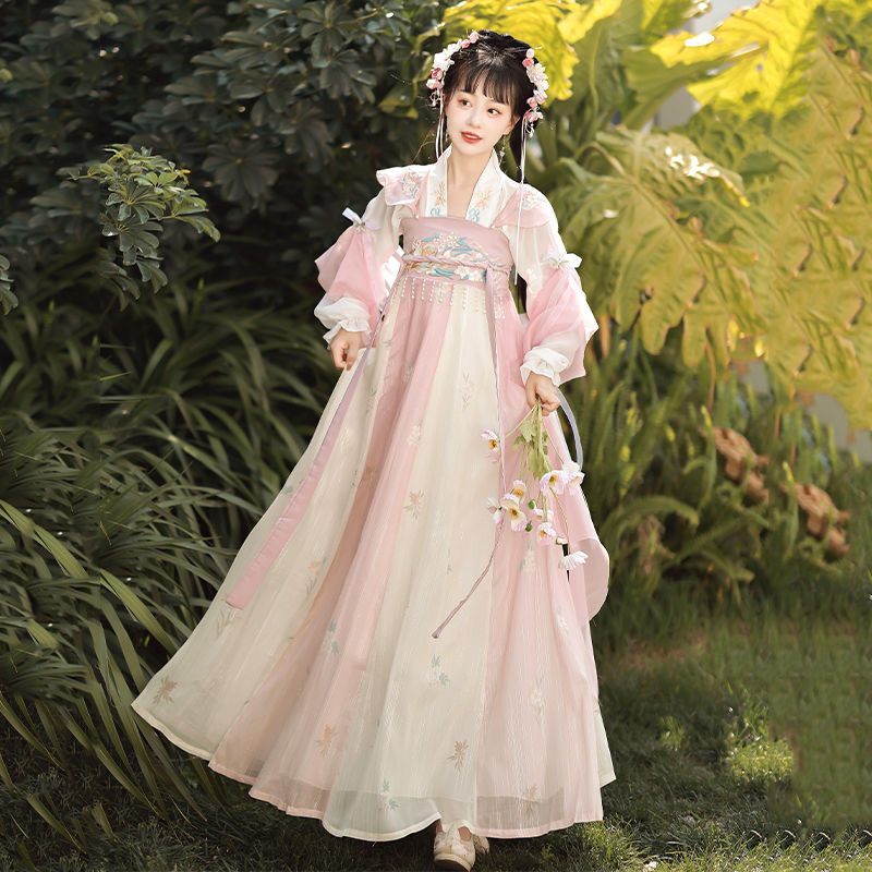 Yi Hanxi Hanfu Female [Qianmo] Made in Tang Dynasty One-Piece Breast ...