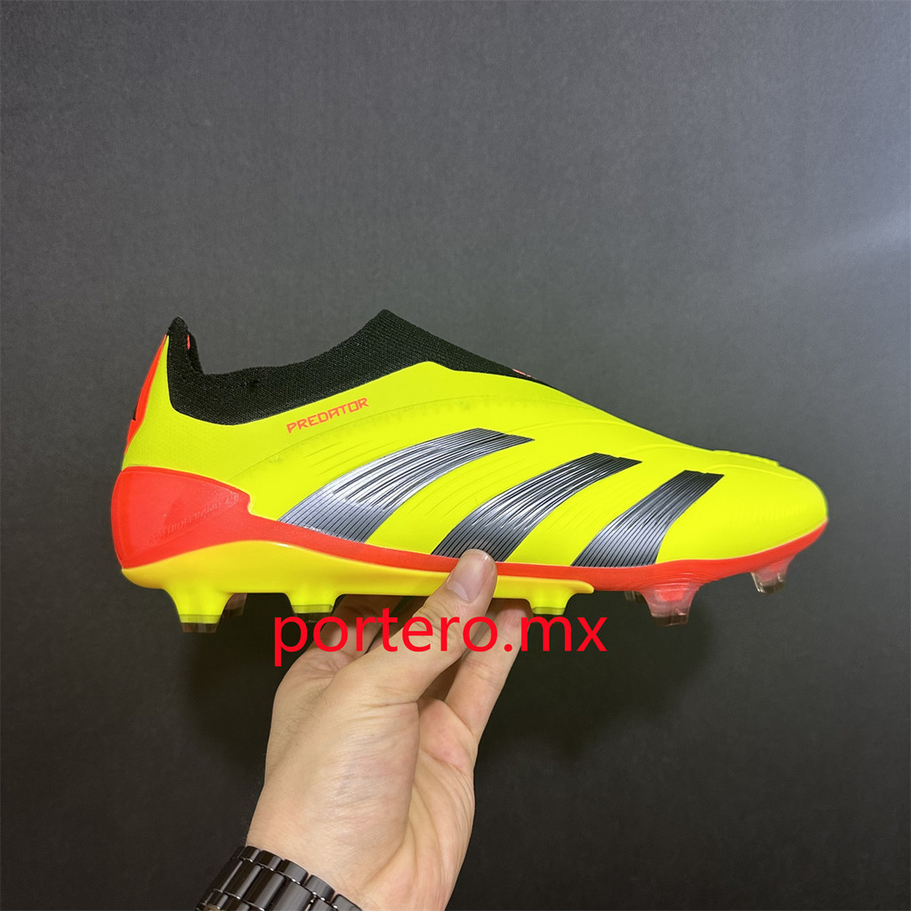 PREDATOR ACCURACY + Rotary Shoes for Men Long Spikes Sneakers Soccer ...