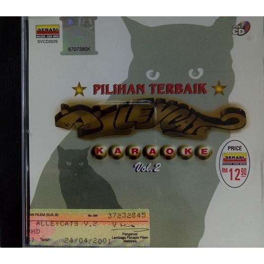 Alleycats 10 Lagu Pilihan Terbaik Vol.2 VCD Karaoke Cover Version | Shopee Malaysia