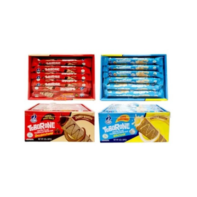 TWINFISH TOBO ONE CENTER FILLED TRIANGULAR WAFER BAR 12G x 30PCS ...
