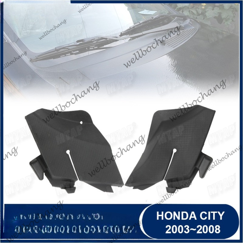 MTAP For CITY Side Windscreen Grille Cover/Engine Hood Hinge Cover Cap ...