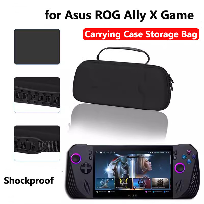 Hard Carrying Case for ASUS Rog Ally X 2024 Waterproof PU Leather ...