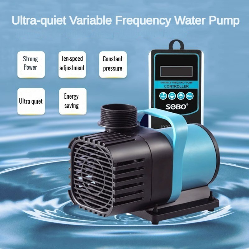 Fish Tank Silent Variable Frequency Water Pump Aquarium Circulation ...