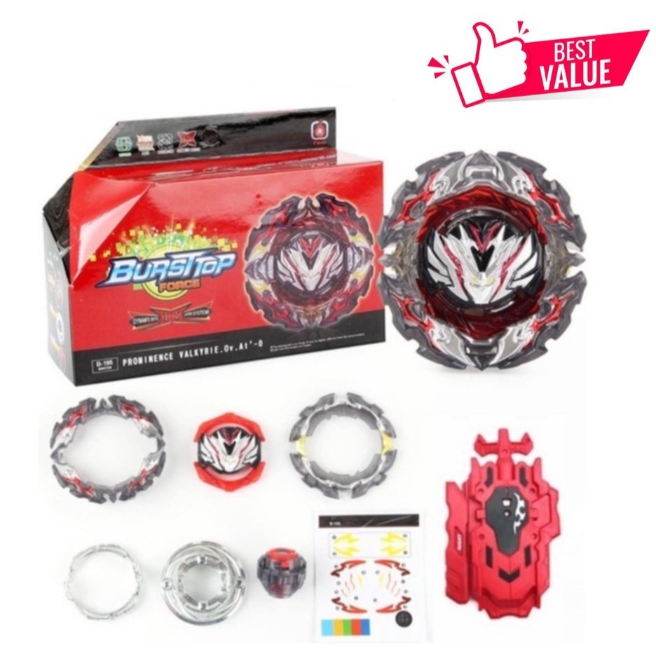 Ready Stock !!! Flame Beyblade Burst B-195 Prominence Valkyrie.Ov.At'-0 ...