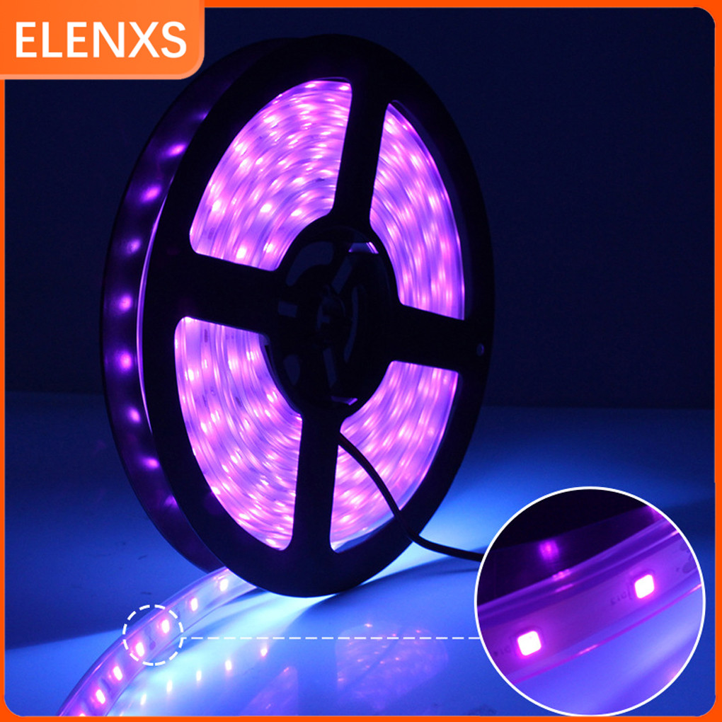 1/2 12V 60W UV LED Strip Light 5 Meter UV Lamp Ribbon Flexible | Shopee Malaysia