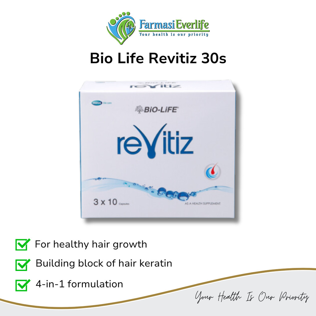 Bio Life Revitiz - 30s - Revitiz untuk Kulit, Rambut, dan Kuku (exp: 3/ ...