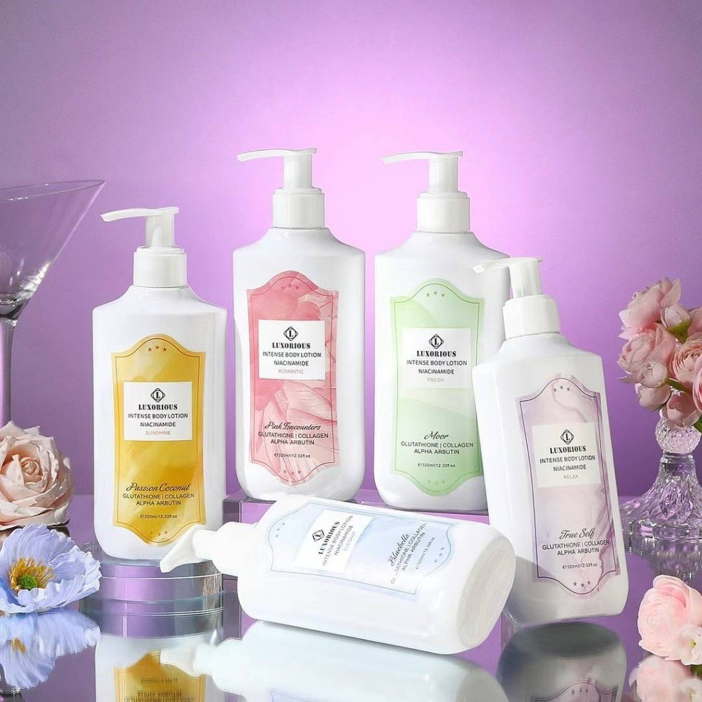 LUXORIOUS INTENSE BODY LOTION with NIACINAMIDE + GLUTATHIONE + COLLAGEN ...
