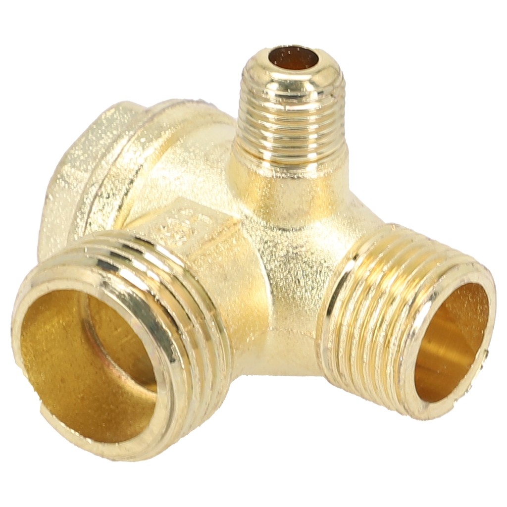 [JTFY] 3-way Unidirectional Check Valve Connect Pipe Fittings For Air ...