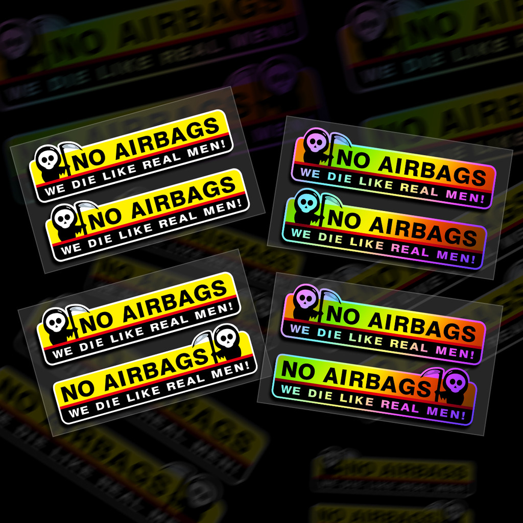 2 pcs/Car stickers safety warning stickers personalized motorcycle ...