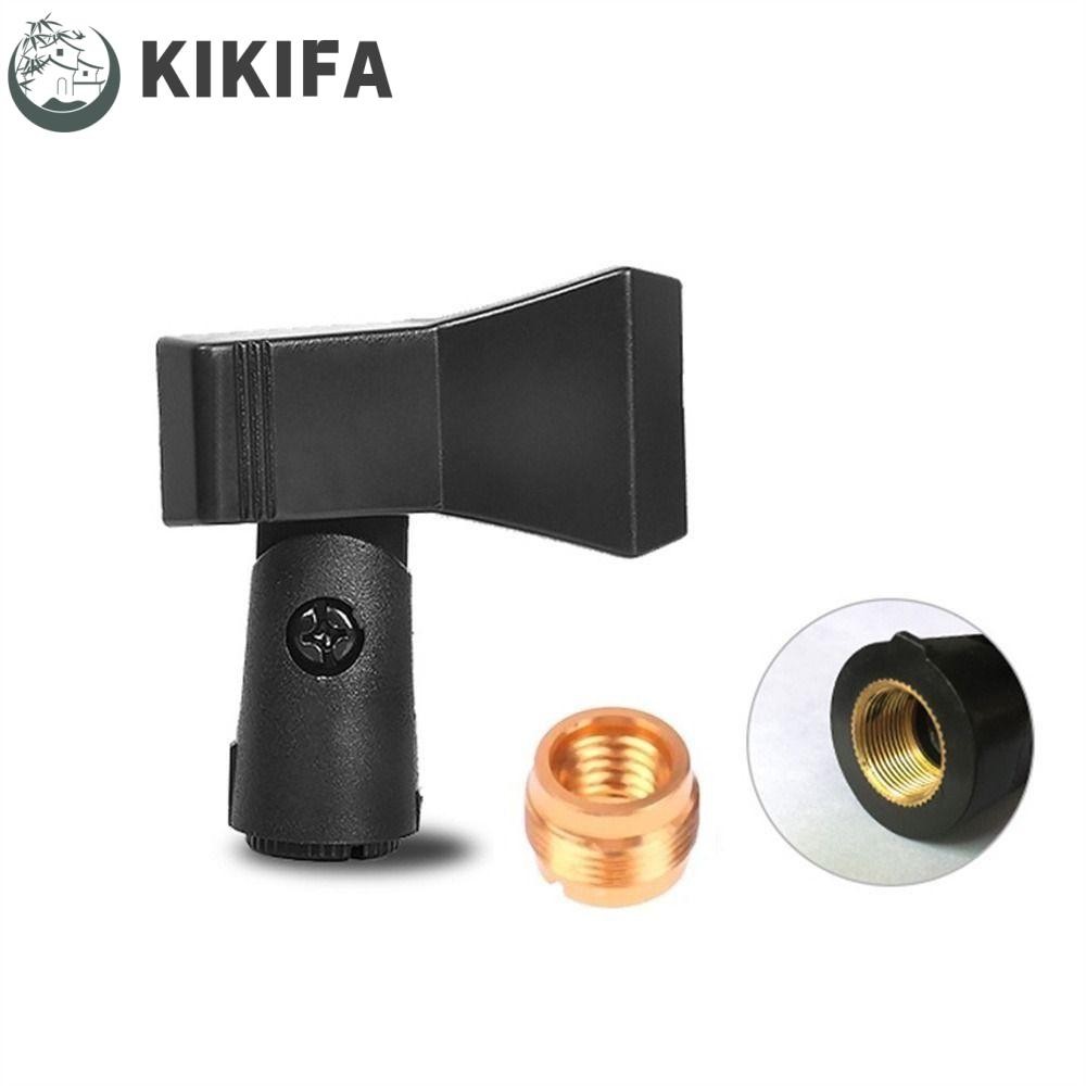 KIKIFA Microphone Clip Live Tripod Accessories Universal 1/4 Inch Quick ...