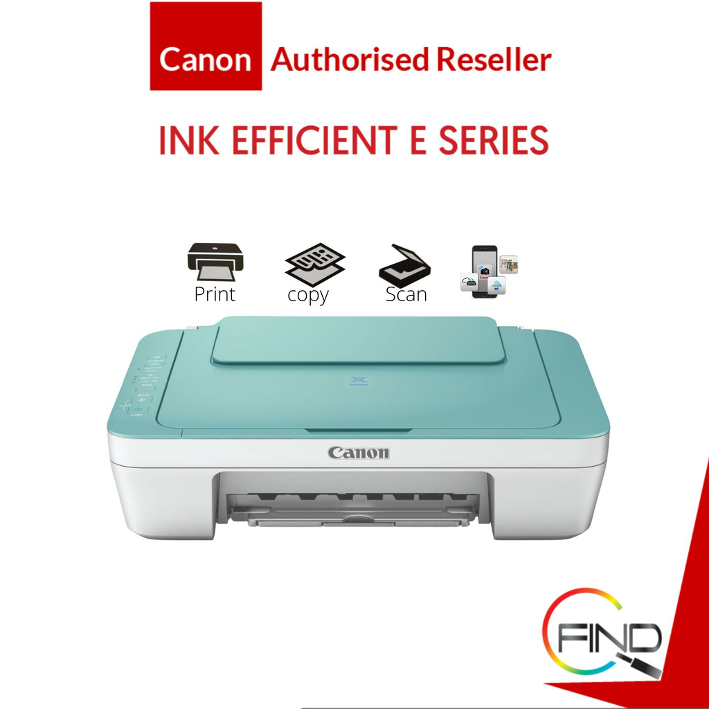 CANON PIXMA E470 (Green-White) AIO ALL IN ONE WIFI PRINTER (Print/ Scan/Copy/WiFi) | Shopee Malaysia