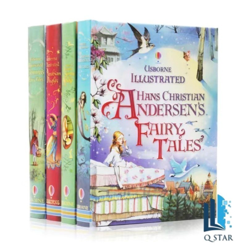 Illustrated Usborne Arabian Nights & Andersens Fairy Tales, Aesop ...