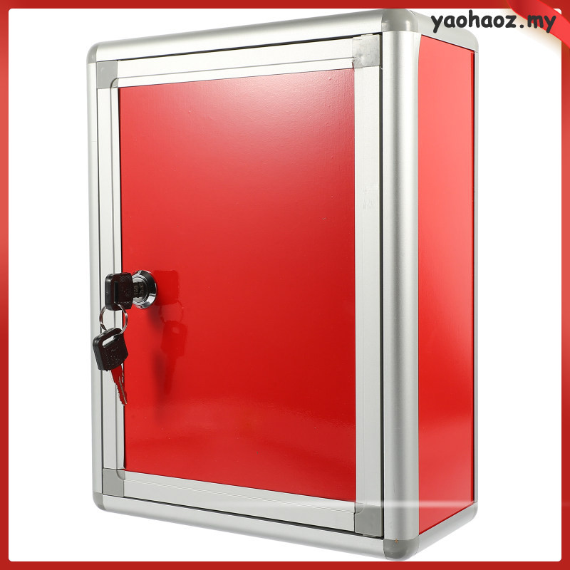 Mailbox with Lock Employee Suggestion Feedback Lockable Slot Letter ...