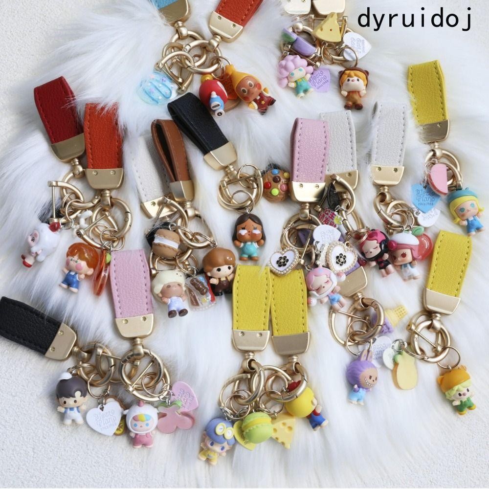 DYRUIDOJ Labubu Doll Keychain, Wendy ZZoTon DIY Crown POP MART Leather ...