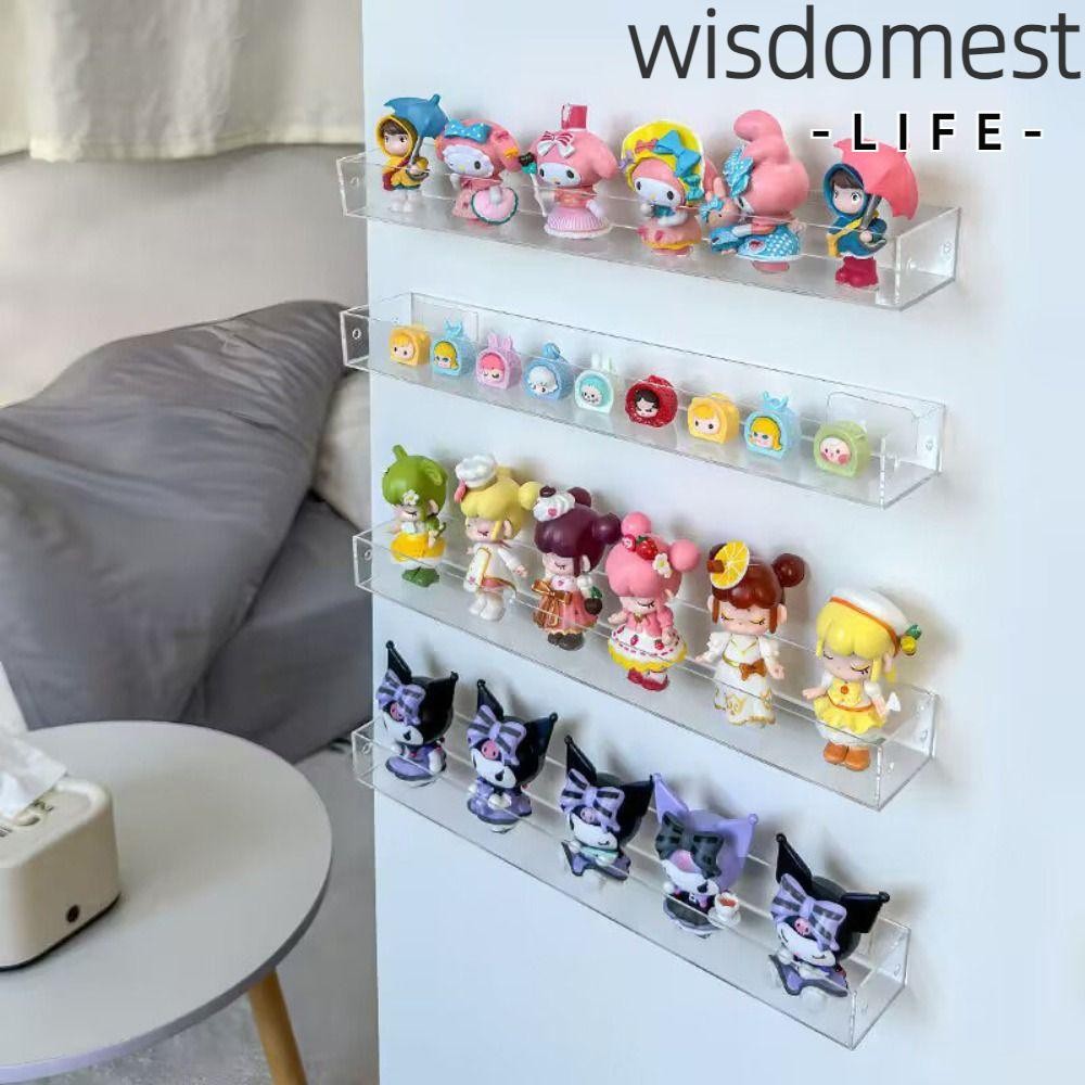 WISDOMEST1 Pop Mart Display Rack, Wall Mounted Doll Storage Rack ...