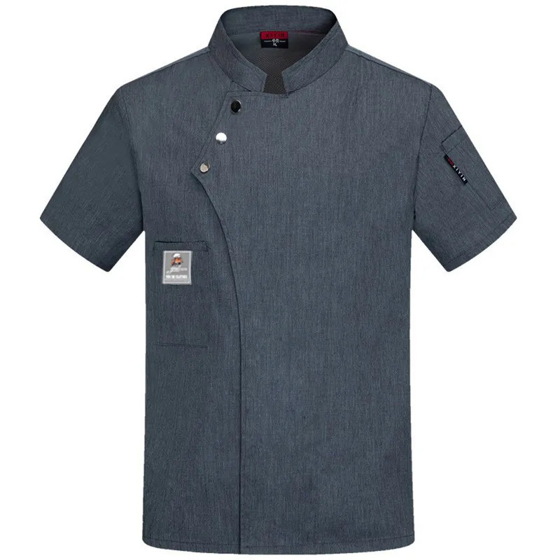 Chef Uniform Men's Clothing Catering Work Uniform Back Kitchen Uniform ...