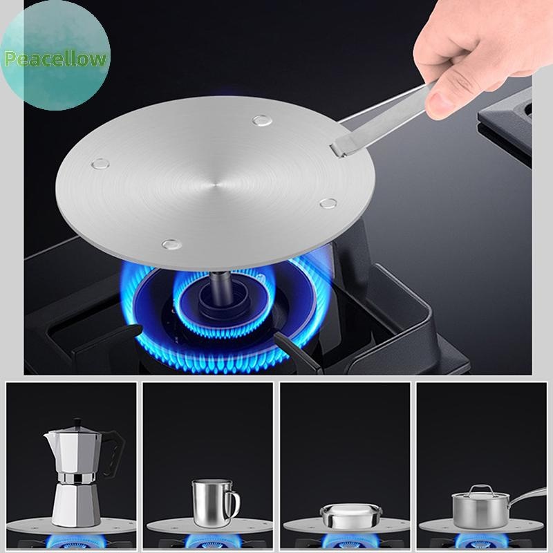 Peacellow Heat Diffuser Plate Stainless Steel Heat Conduction Plate ...