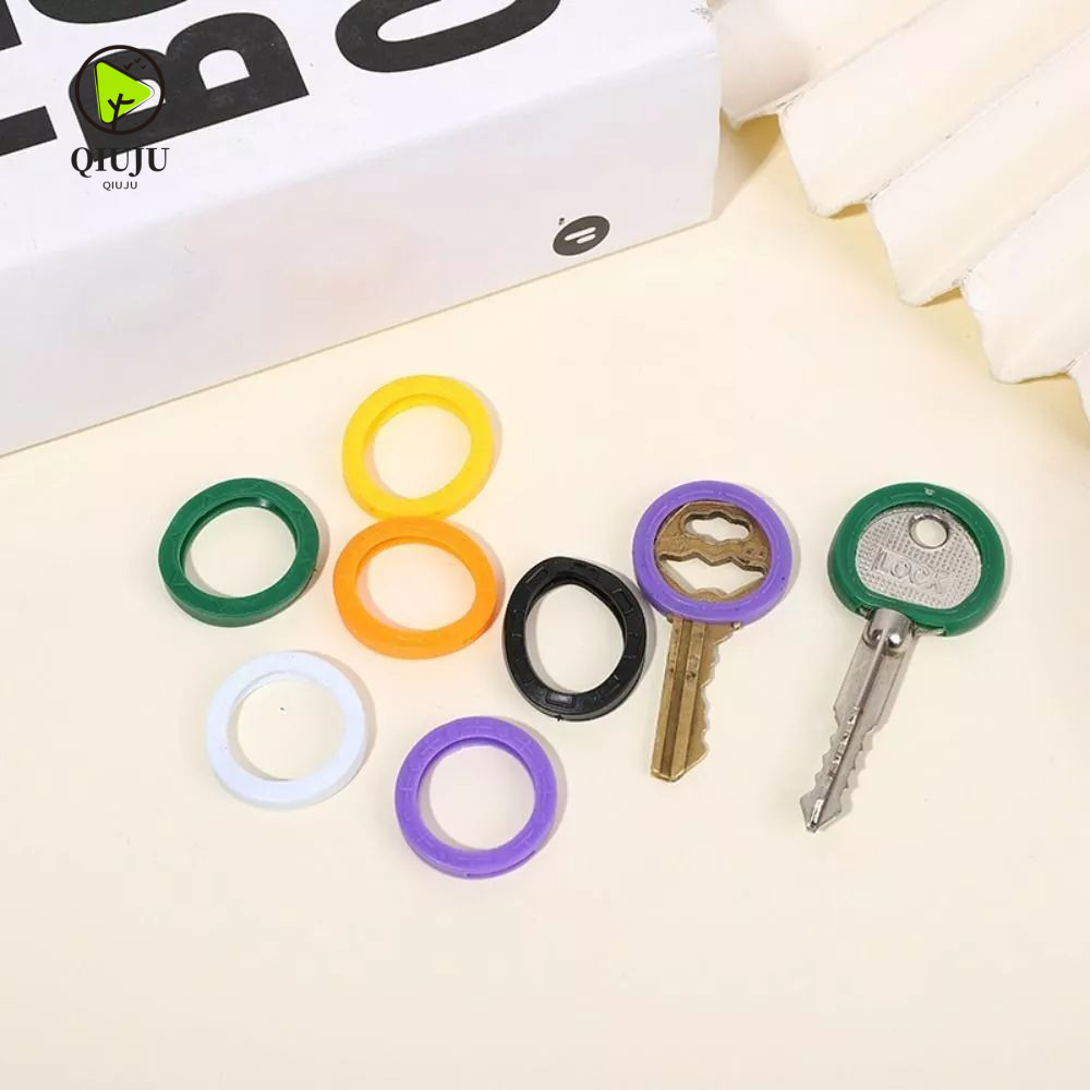 QIUJUU Key , Elastic Key Accessories Key Cap, Silicone Multicolor Soft ...