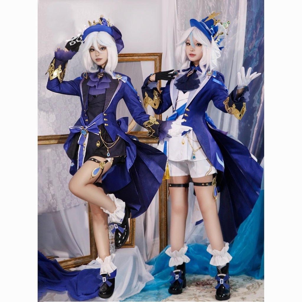 Yuanshen Water God Fukalos cos Clothing Fengdan Funingna Two ...