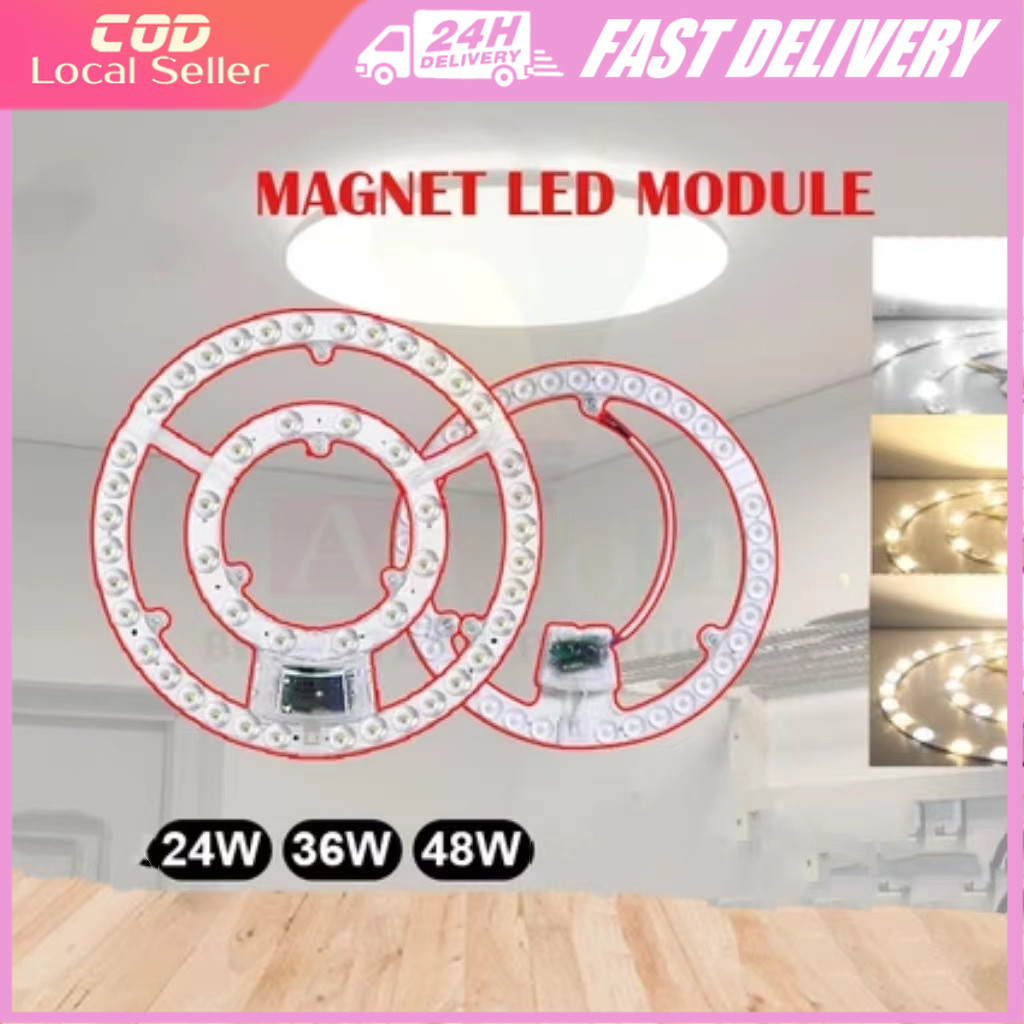 24W/36W/48W Circular light tube Magnetic Round led light LED Module ...