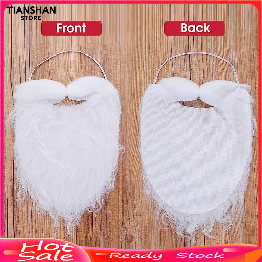 Santa Claus Costume Accessory Fake Santa Beard Costume Christmas Santa ...