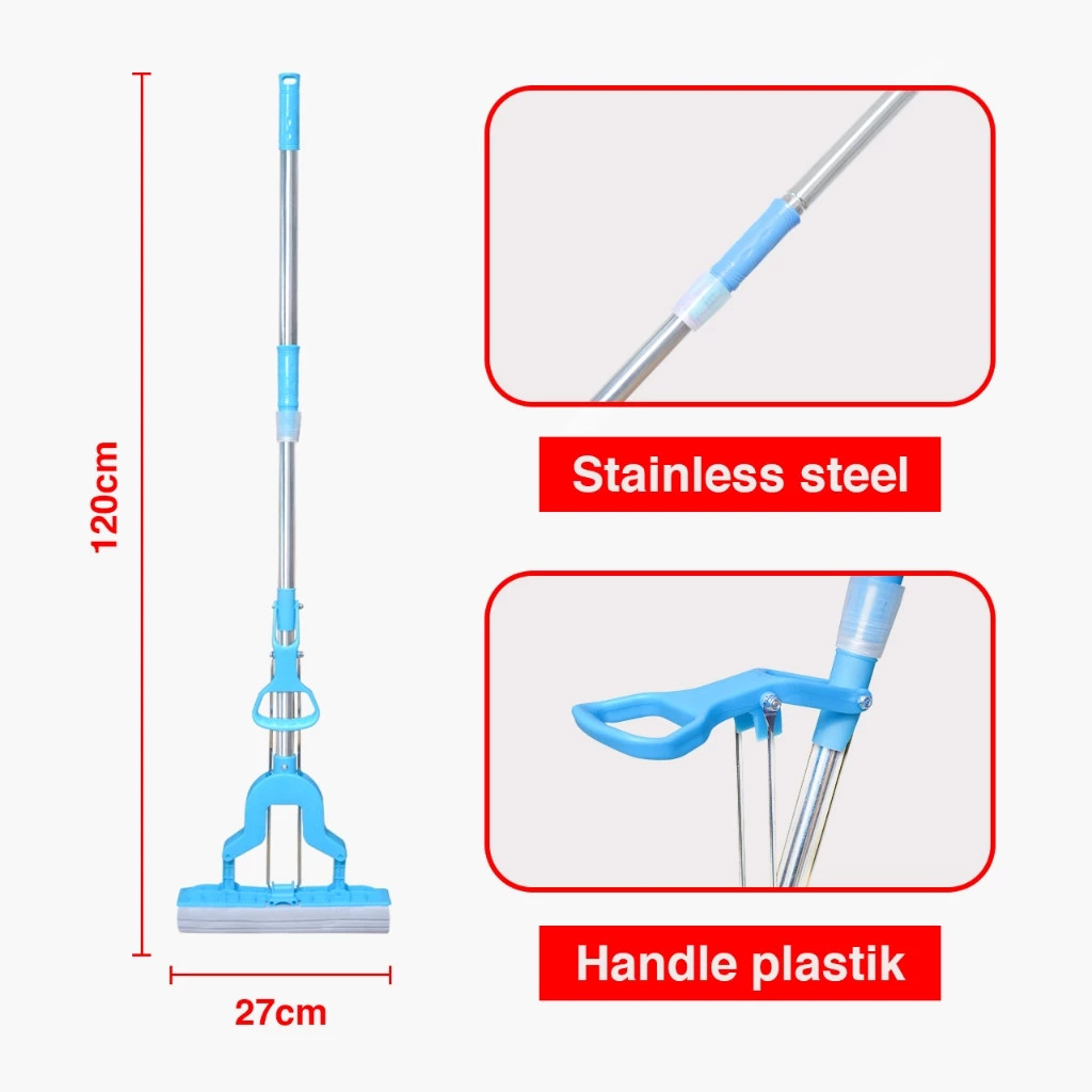 Floor Mop Tool KM-5018 Sponge Clip Model/Floor Cleaning Mop Tool ...