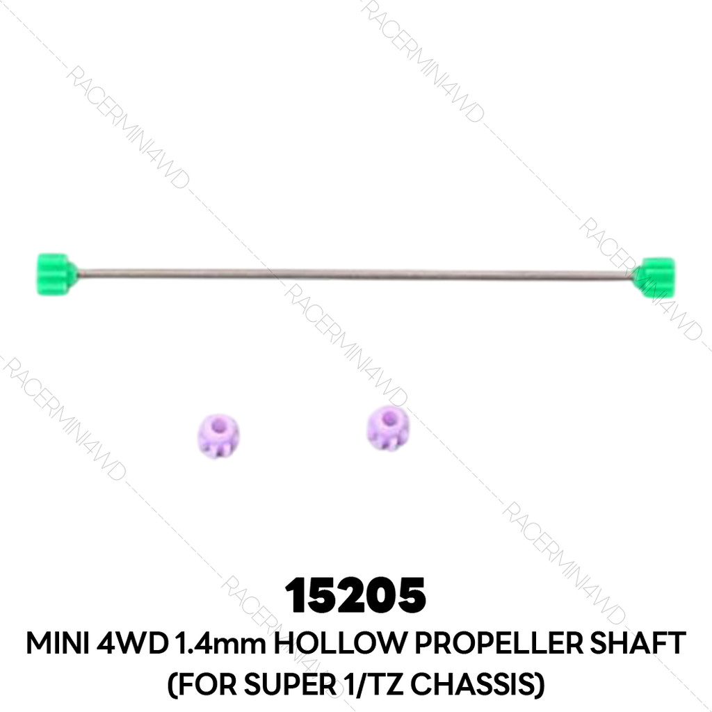 TAMIYA 15205 VS AR VZ Super-I/II/TZ 1.4mm Hollow Propeller Shaft ...