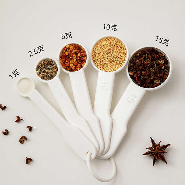 measuring spoon Ukur sudu gram, beberapa sudu, skala penaik dapur ...