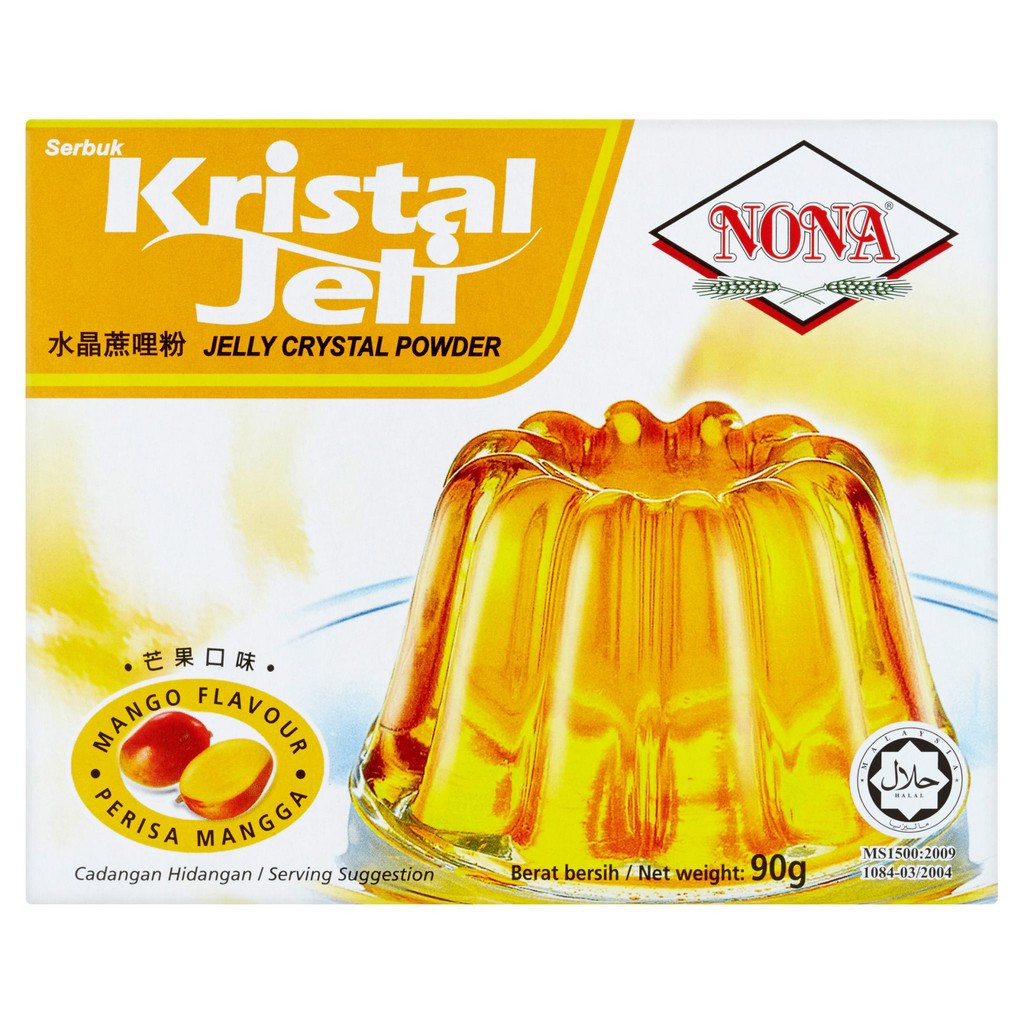 Nona Crystal Jelly Powder Mango Flavour (90g) | Shopee Malaysia
