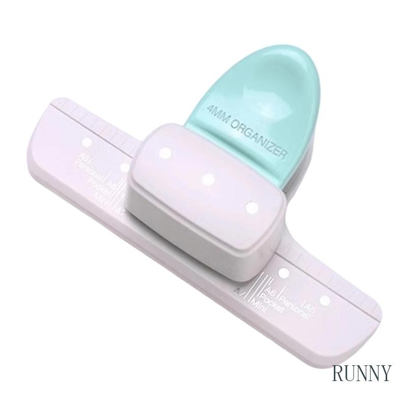 RUNNY 3 Hole Paper Puncher Punching Machine Portable Paper Punch Manual ...
