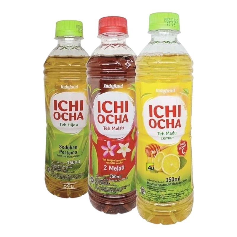Ichi Ocha Green tea Minuman teh kemasan 350ml. | Shopee Malaysia