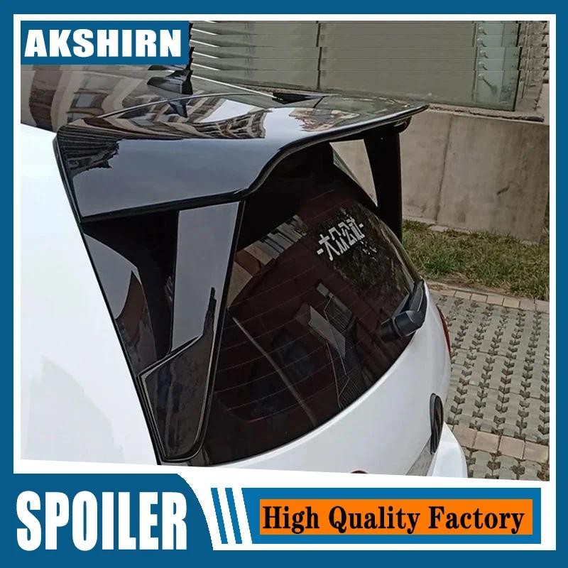 ABS Plastic Gloss Black Color Rear Spoiler Wing Roof Wing Lip Trunk For ...