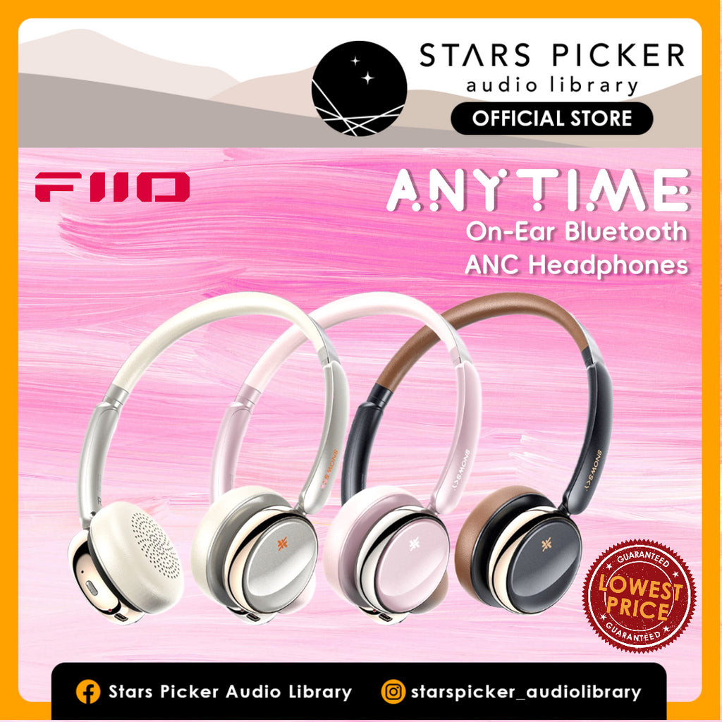FiiO Snowsky Anytime - On Ear Bluetooth ANC Headphone | Shopee Malaysia